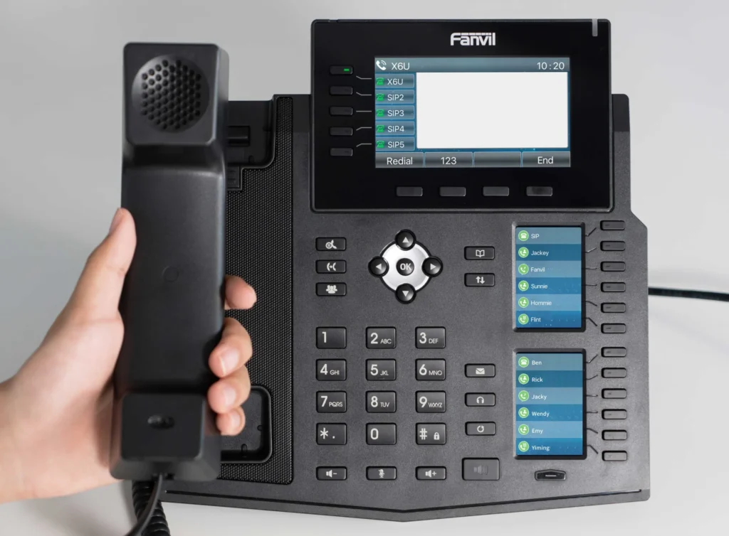fanvil x6u high end Ip phone | kevicitech solutions