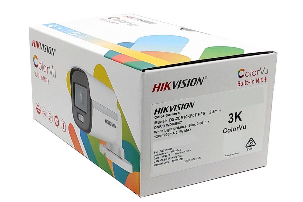 Hikvision 3K Bullet ColorVU DS-2CE10KFOT-PFS | kevicitech solutions